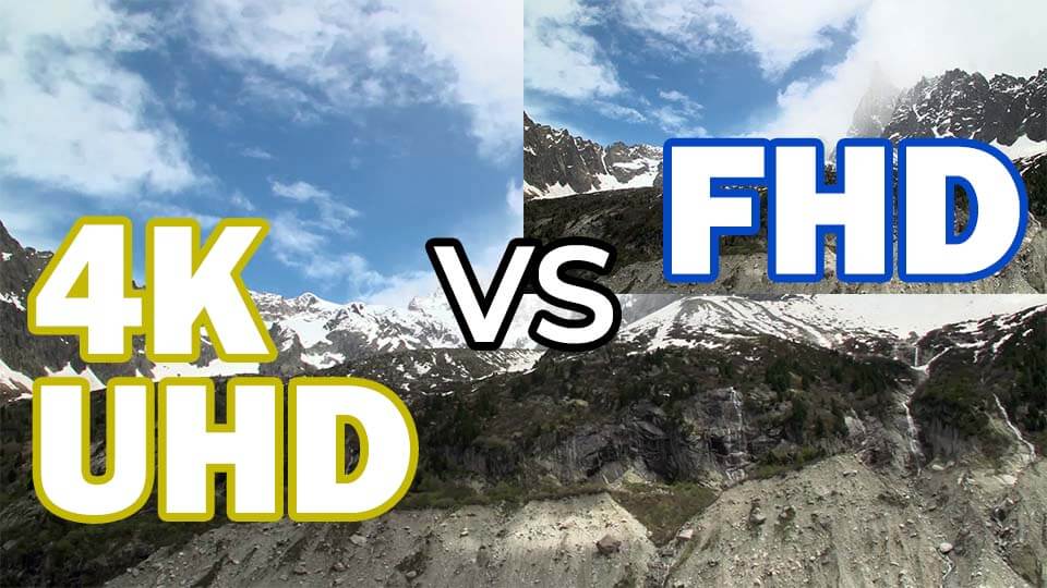 4K UHD vs 1080p Full HD : Which to choose for a Commercial Display