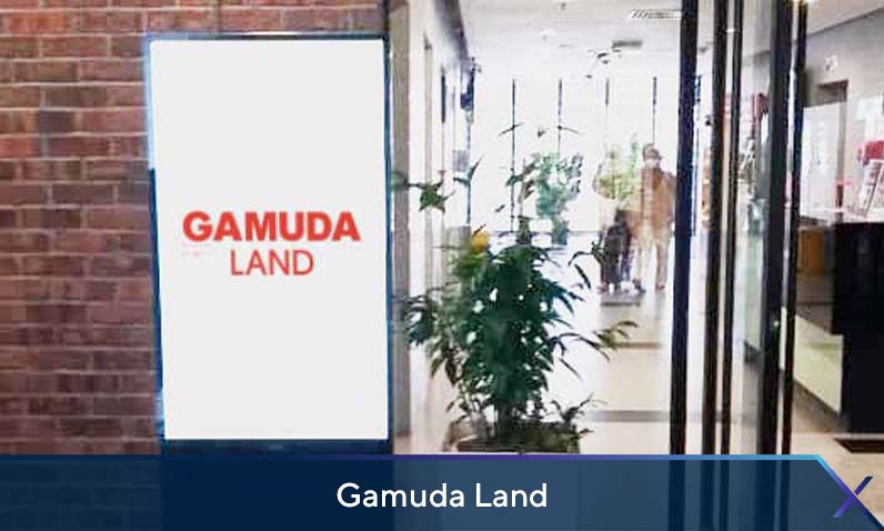 Gamuda Land | Menara Gamuda | VEXO Single-sided Digital Standee 55"