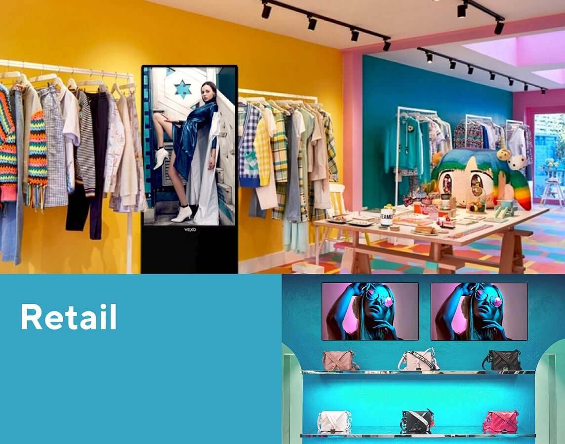 Digital Signage For Retail Industry | Store, Shopping Mall, Fashion Retail