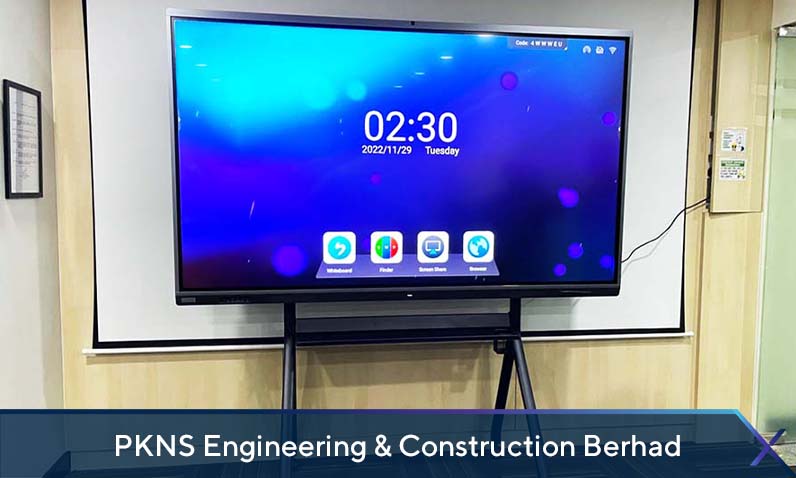 PKNS Engineering & Construction Berhad | VEXO Smartboard V7X 86"