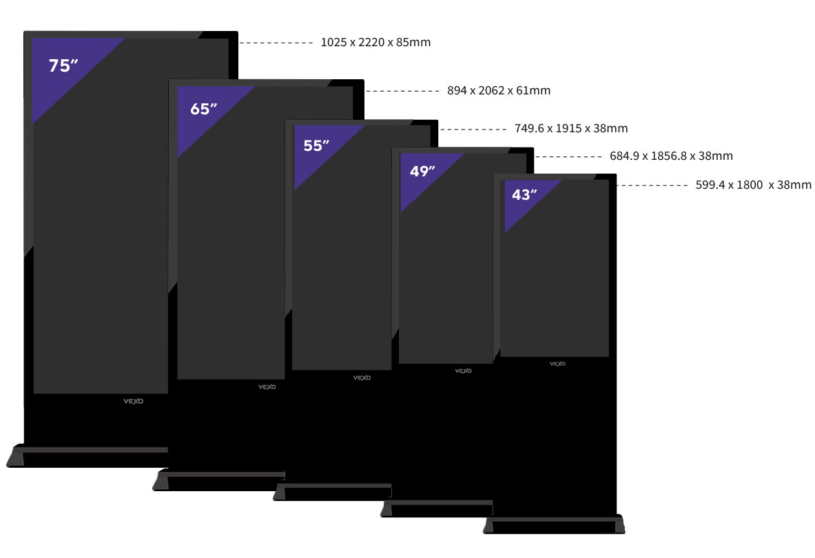 Digital Standee Kiosk | Interactive Totem & Kiosk | VEXO