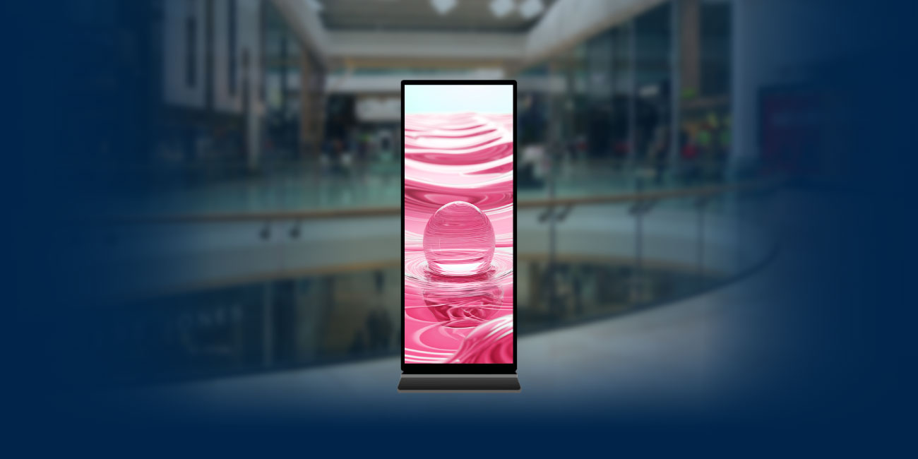 SMART Full Screen Digital Standee Kiosk | VEXO