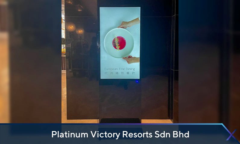 Platinum Victory Resorts Sdn Bhd | VEXO Digital Standee 49"