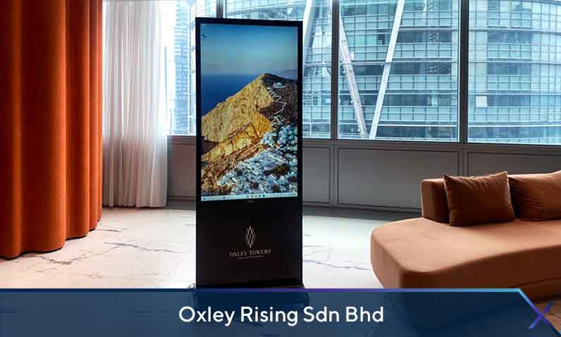 Oxley Rising Sdn Bhd | VEXO Touch-screen Digital Kiosk 55”